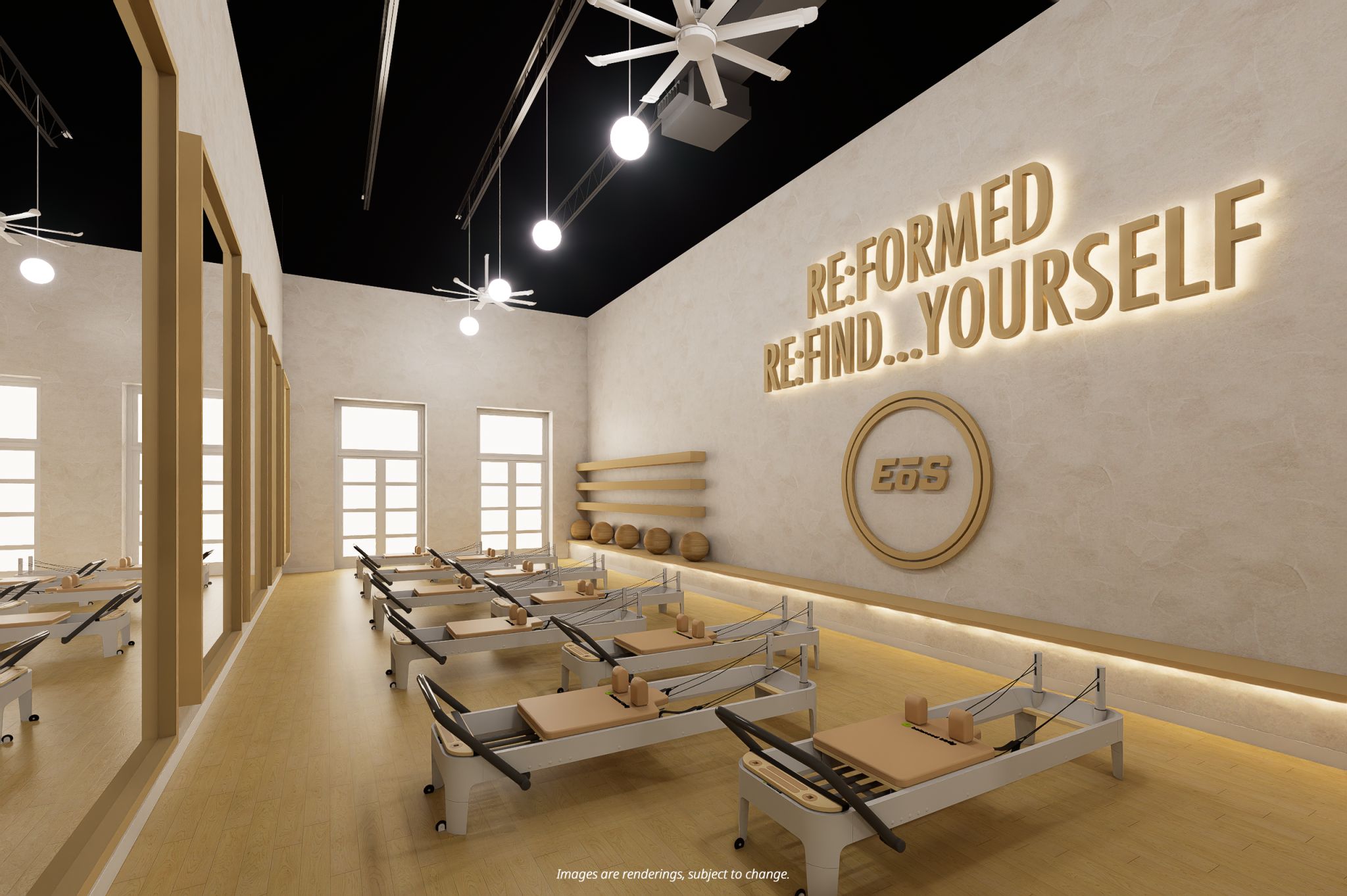 EoS Fitness Brings Reformer Pilates to the Gym Floor